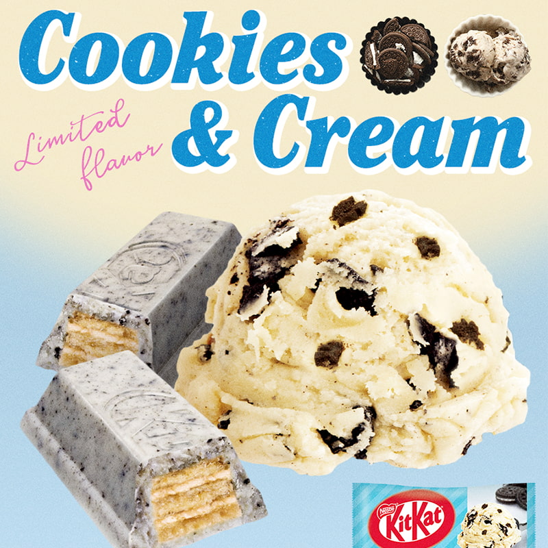 Tokyo Snack Box | Japanese Kit Kat: Cookies & Cream Flavor