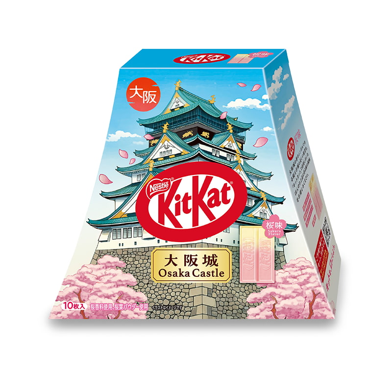 Tokyo Snack Box | Japanese Kit Kat: Sakura Flavor - Osaka Edition