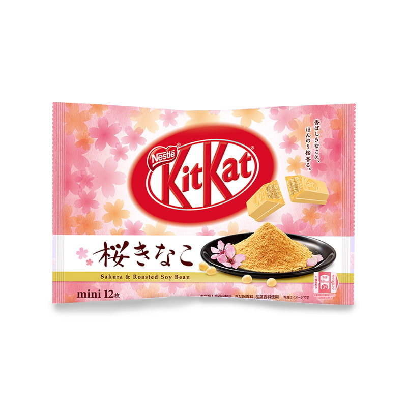 Tokyo Snack Box | Kit Kat Japonais: Goût Sakura & Kinako