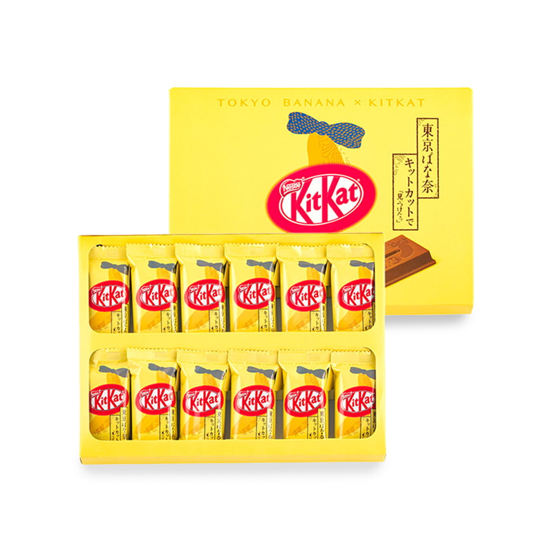 Tokyo Snack Box | Japanese Kit Kat: Tokyo Banana Collaboration