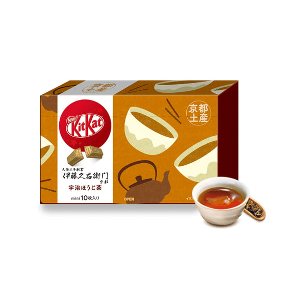 Tokyo Snack Box | Premium Japanese Kit Kat: Kyoto Roasted Tea