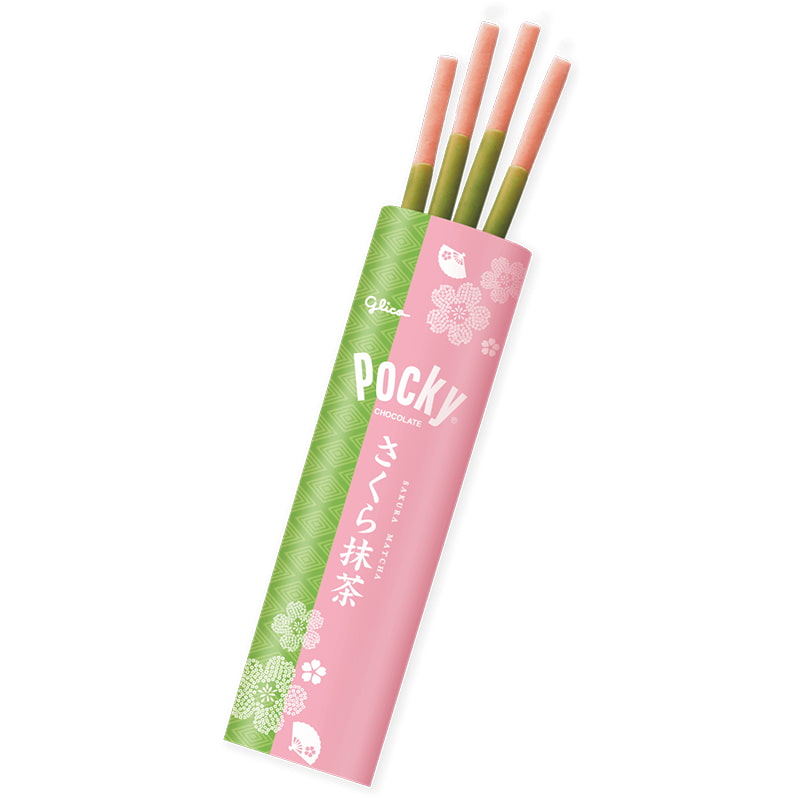 Tokyo Snack Box | Japanese Pocky: Sakura and Matcha Flavor